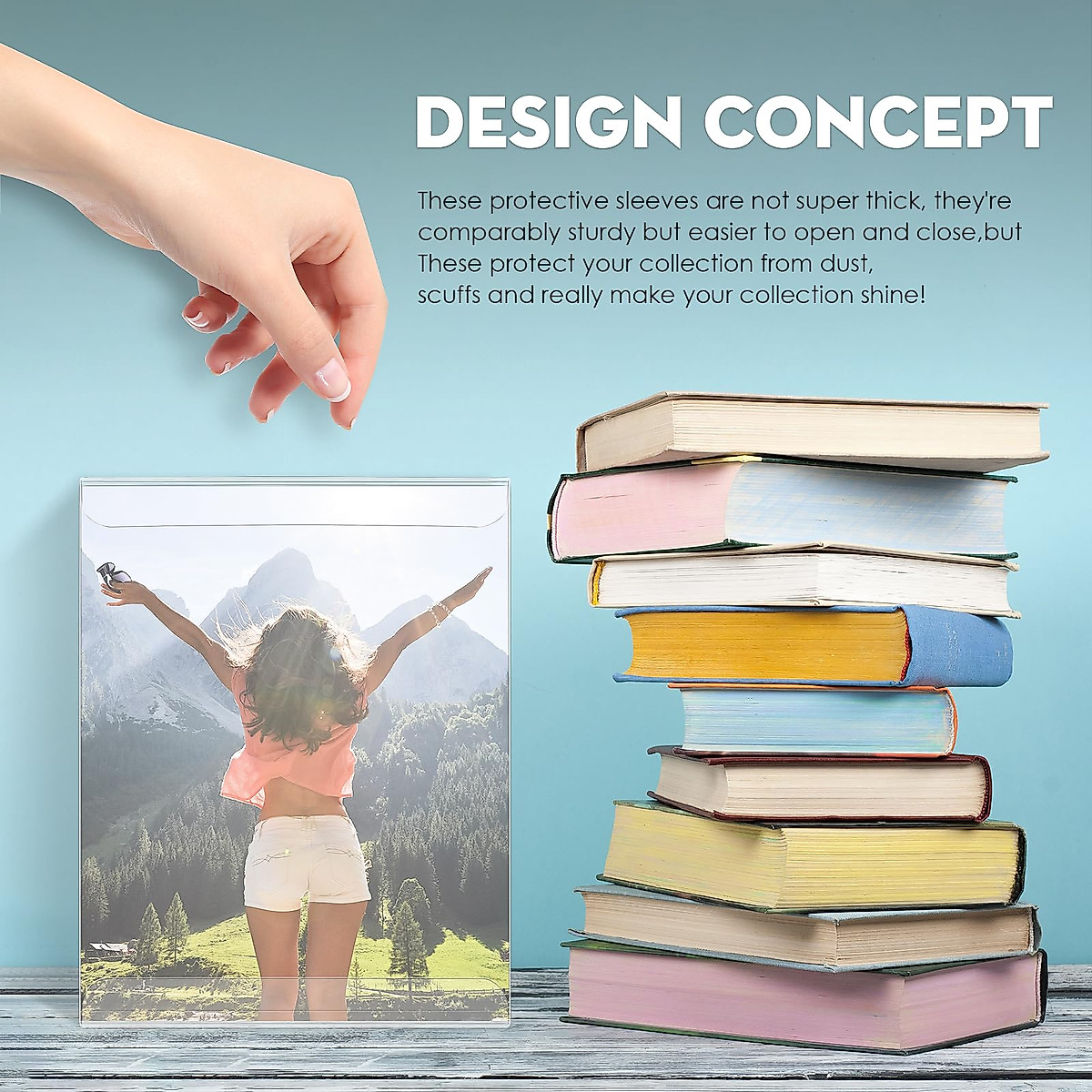 10 Steelbook Box Protectors/Protective Sleeves Cases/Clear Slipcovers G2