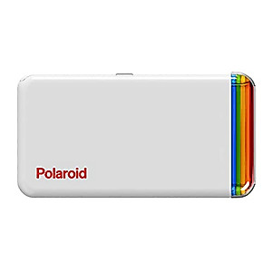 Polaroid Originals Hi-Print 2 x 3 Inch Pocket Photo Bluetooth Printer Bundle with Sticky Back Paper Cartridge Pack and Album (3 Items)