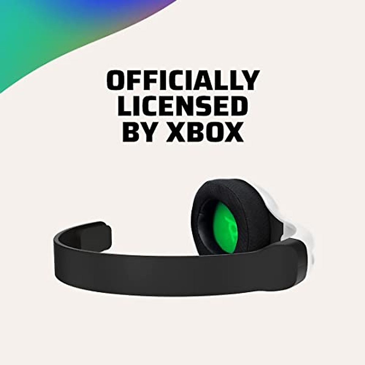 PDP LVL30 Wired Headset with Single-Sided One Ear Headphone for PC, Xbox - Mac, Tablet Compatible - Noise-Cancelling Mic - Lightweight, Cool Comfort, Great for Gaming, School and Remote Work - White