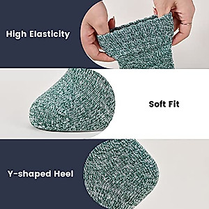 Pleneal Wool Socks for Women - 7 Pairs Womens Wool Socks Winter Warm Wool Socks Men Cozy Knit Socks Boots Socks for Women