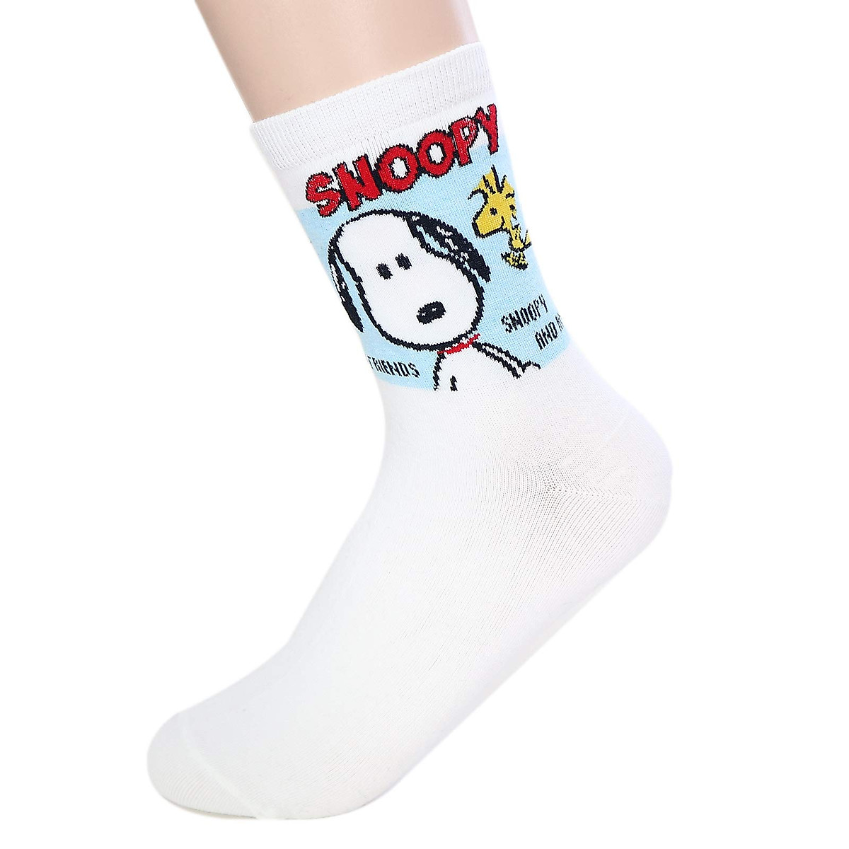 The Peanuts Women and teen girls Licensed Socks Collection Socksense (US, Alpha, One Size, Regular, Regular, Movie_5pairs)