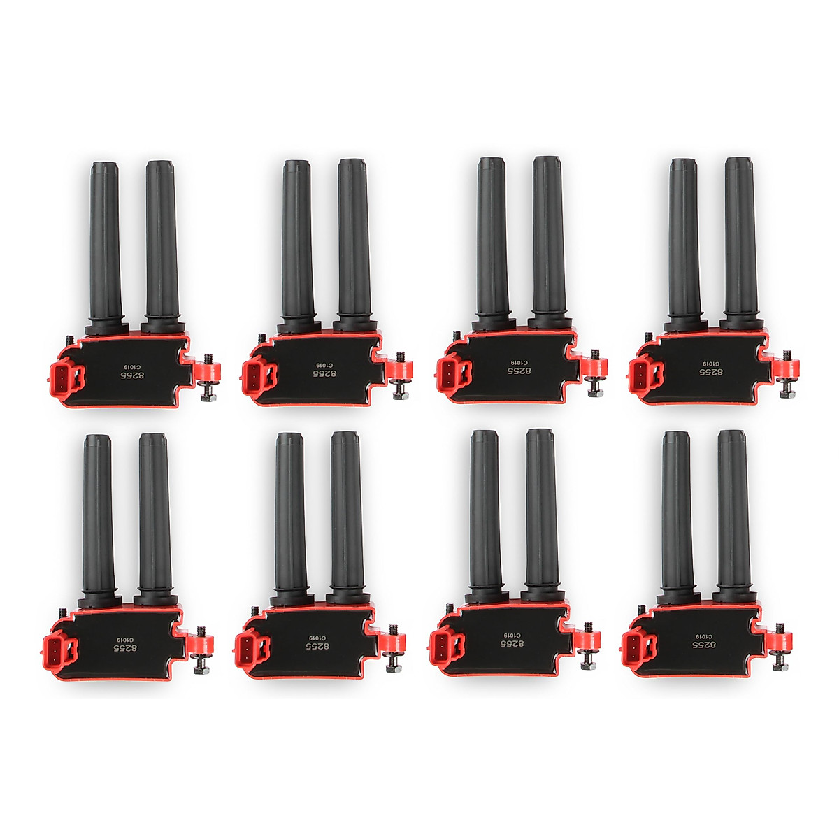 82558 MSD Ignition Coil - Blaster - HEMI - Red - 8-Pack