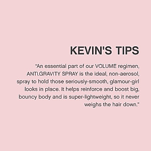 KEVIN.MURPHY ANTI.GRAVITY.SPRAY - Hair Spray for Volume & Shine - For All Hair Types - Non-Aerosol - Weightless Hair Care - 150 mL / 5.1 fl oz
