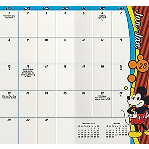 2023-2024 Disney Mickey Mouse (Bilingual French) Pocket Planner