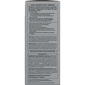 L'Oreal Paris Feria Multi-Faceted Shimmering Permanent Hair Color, 721 Dusty Mauve, Pack of 1 Hair Dye Kit