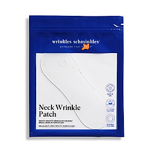 Wrinkles Schminkles Neck Wrinkle Patch - Reusable Silicone Smoothing Pads, Sensitively Formulated Wrinkle Patches. Reduce Wrinkles - Innovative Wrinkle Treatment - Targeting Neck Wrinkles (1 Pack)