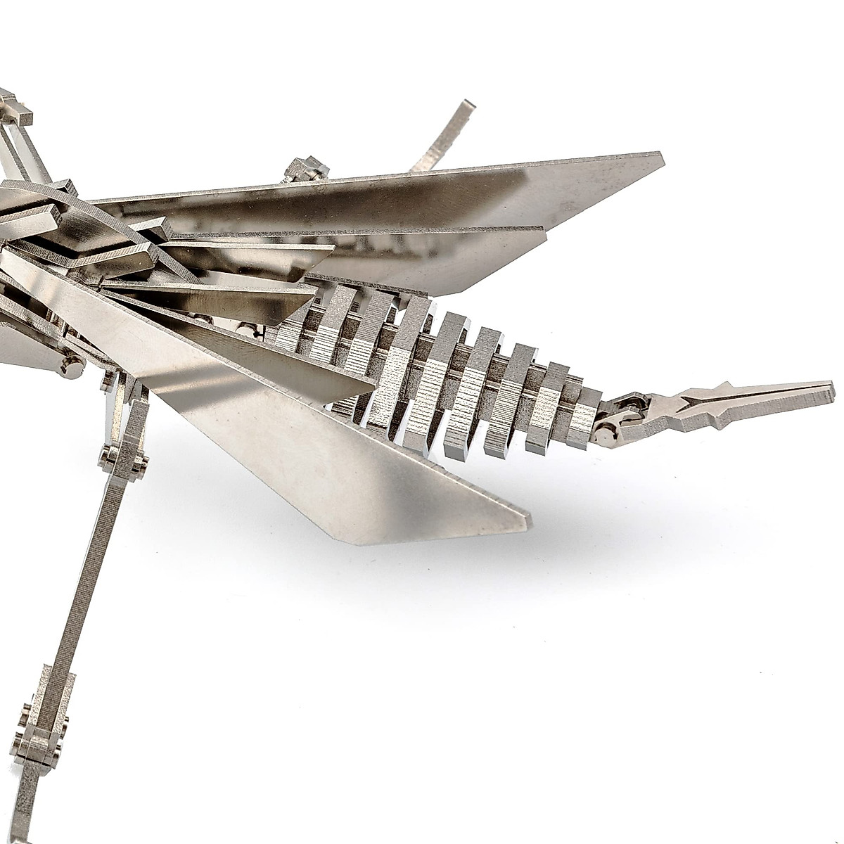 Madsteel Insect Mantis Exhilarating 3D Metal Model Puzzle Kit for Adults – Exquisite Brain Building Miniature Toy, Stainless Steel Assembly for Mindful Relaxation and Fun (Non-Finished Model)