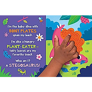Baby Dinosaur - Silicone Touch and Feel Board Book - Sensory Board Book