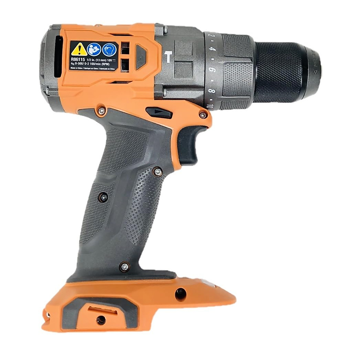 RIDGID 18V Brushless Cordless 1/2 in. Hammer Drill/Driver R86115 (Tool Only) Bulk Packaged
