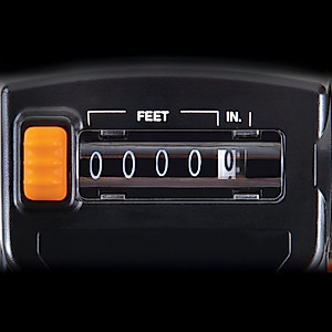 Keson RRT12 Top Reading Center Line Measuring Wheel with Handle Brake and Reset (Graduations: ft. & in.), 3-Foot