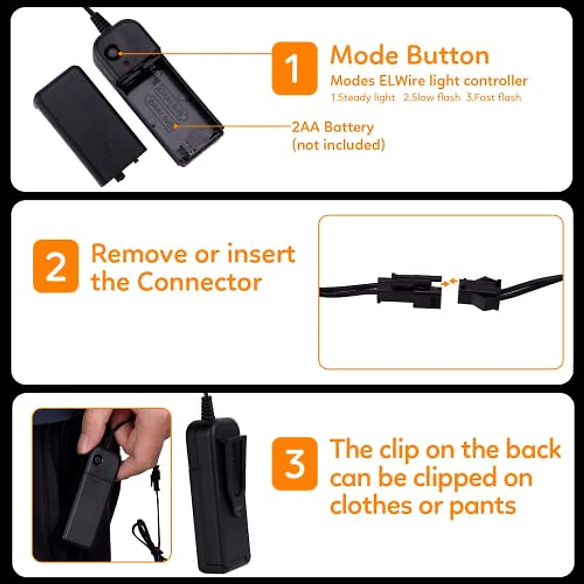 Plusheddy Halloween LED Scary Mask, Light up Halloween Face Mask- Mask Cosplay Decoration for Festival Party Carnival Cosplay Halloween, Blue