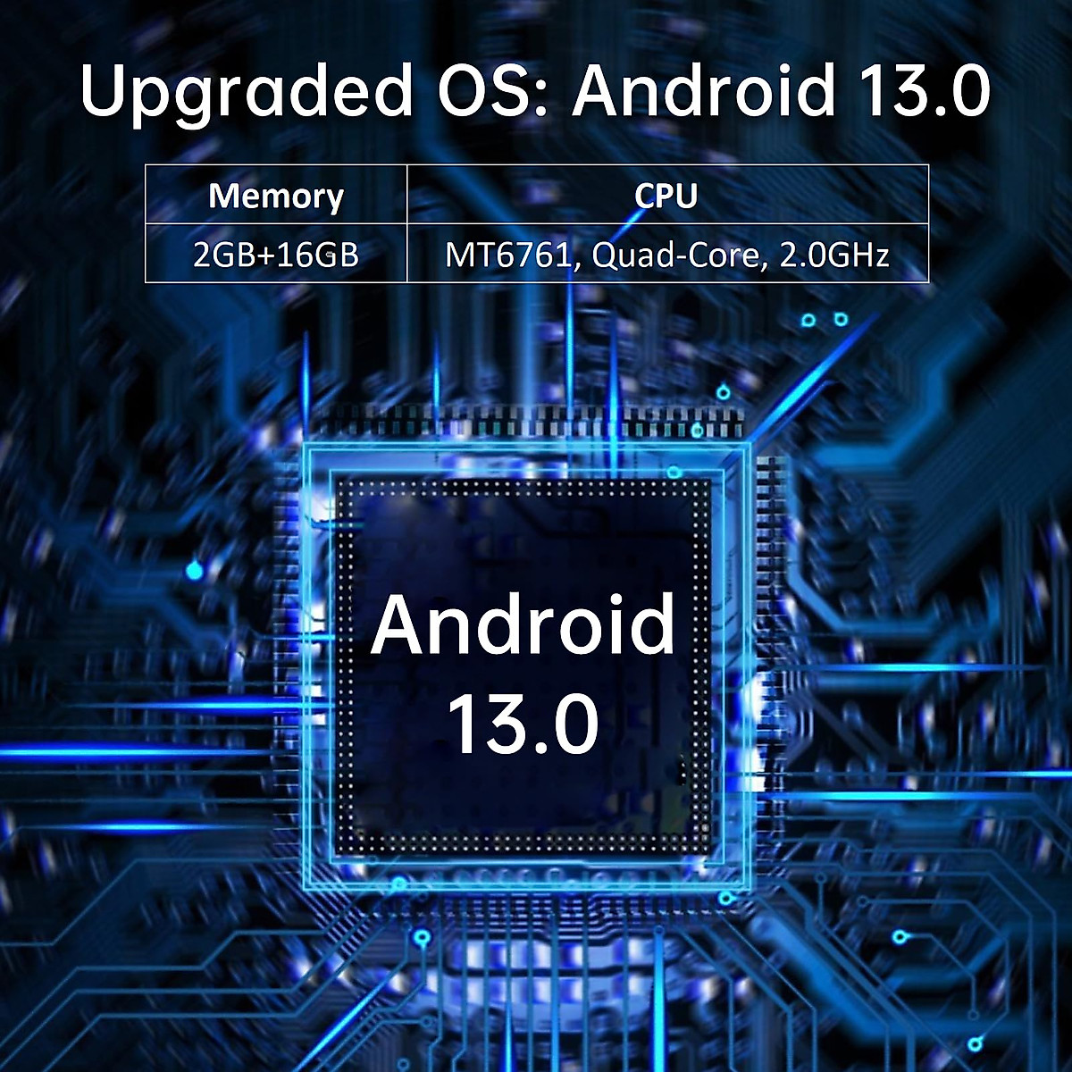 Bisofice 4G Handheld PDA POS Android 13.0 Receipt Printer 2GB+16GB, Camera 5M, 1D 2D Barcode Scanner, Wifi/Gps/BT/4G Full Network Connection, 5" Touchscreen 58mm Width Thermal Label Printing