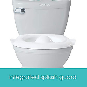 Summer My Size Potty with Transition Ring & Storage, Grey - Realistic Potty Training Toilet - Features Interactive Toilet Handle, Removable Potty Topper and Pot, Wipe Compartment, and Splash Guard