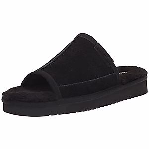 Koolaburra by UGG Men's DAWSEN Slipper, Black, 12