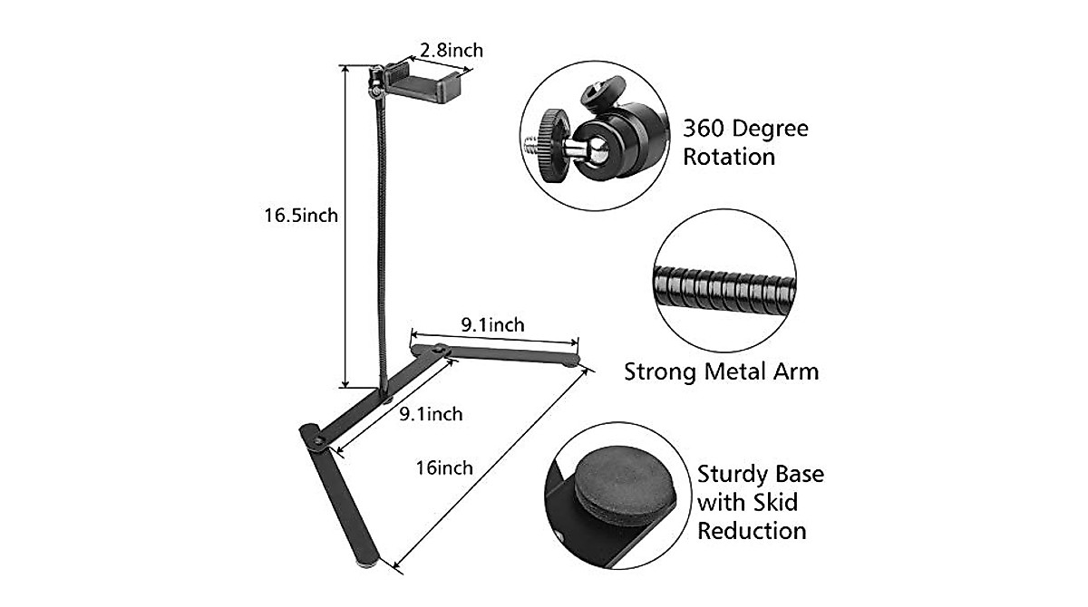 Adjustable Pico Projector Stand for Phone – Perfect for Creators ...