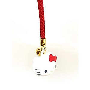 Friend Sanrio Bell Key Chain Key Ring Holder with Mascot (Hello Kitty)