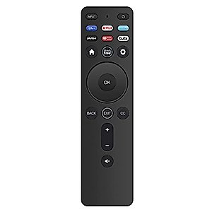 XRT260 Replace Basic Remote Control fit for Vizio Smart TV M43Q6-J04 M50Q6-J01 M50Q7-J01 M55Q6-J01 V435-J01 V505-JO1 V505-J09 V555-J01 V585-JO1 V655-J04 V655-J09 V705-J01 V705-J03 V706-JO3 V755-J04