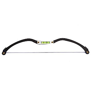 Eyebrow Ruler,Eyebrow Line Marker Ruler,Eyebrow Mapper with Strings,Bow Mapper Tool with Mapping Thread Positioning Liner Sponge Measure Marker Ruler Tool(black)