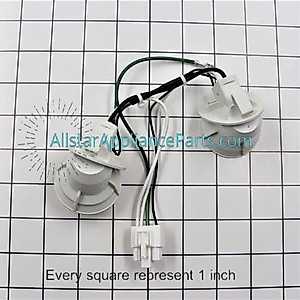 Allstar Appliance Parts EAG62831801 Refrigerator Socket Lamp