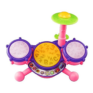 VTech KidiBeats Drum Set, Pink