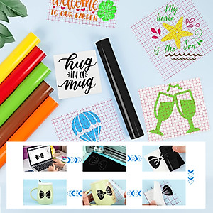 iImagine Vinyl 12'' x 42Ft Glossy Black Permanent Vinyl Roll - Permanent Adhesive Vinyl Roll for Silhouette, Cameo Cutters, Signs, Craft Die Cutters, Home Decor,