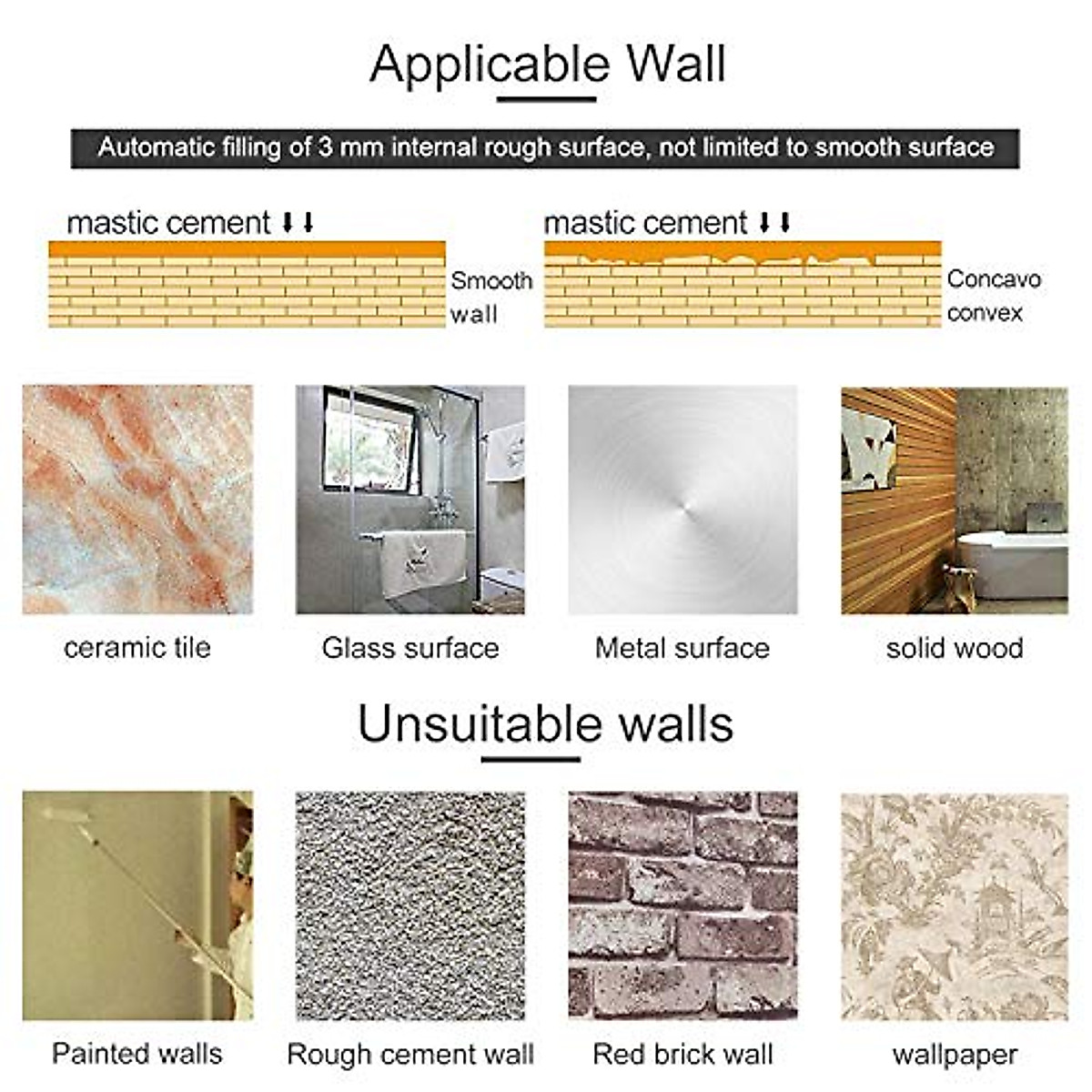 Adhesive Towel Hooks Stainless Steel Heavy Duty Shower Hook Waterproof Wall Hooks Stick on Door Cabinet Robe Rack Hanger for Hanging Clothes, Coats, Bags, Keys, Bathroom Kitchen and Bedroom-4 Packs