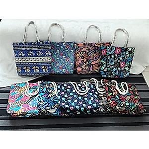 TopHaoYun Women's Large Canvas Tote Hobo Bag Handbag Shoulder Bag. 2 pack.(Owl)