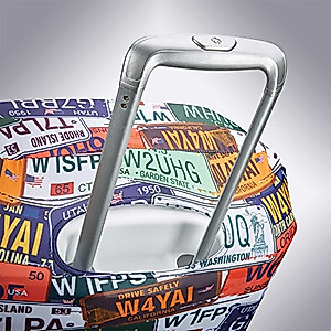 Samsonite Printed Luggage Cover, License Plate, Medium