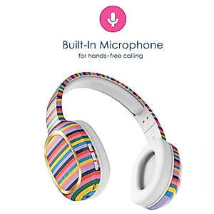Packed Party Wireless Bluetooth Headphones (Stripes)