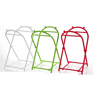 ＫＬＫＣＭＳ Trash Bag Holder Stand Hanging Trash Bag Rack Foldable Bracket Garbage Bag Holder Frame Leaf Bag Stand for Pantry Gardening Camping Laundry, Green