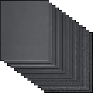 56 Pieces Sandpapers 60 to 2000 Assorted Grit Dry Wet Abrasive Sandpaper 9 x 11 Inches Waterproof Sanding Paper Sheets for Metal Sanding Wood Furniture Finishing Automotive Polishing