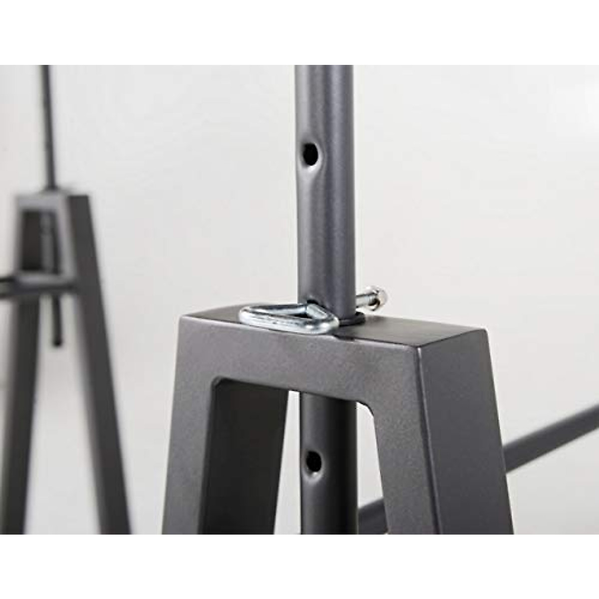 Signature Design by Ashley Irene Industrial Adjustable Desk, Beige & Gray