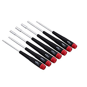 Wiha 26592 Nut Driver Set With Precision Handle, Metric, 7 Piece