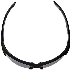 IRONMAN Men's Excursion Sunglasses Wrap, Black, 63 mm