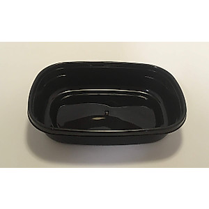 Medium rectangle container & lid 4.4 cup (2-pack)