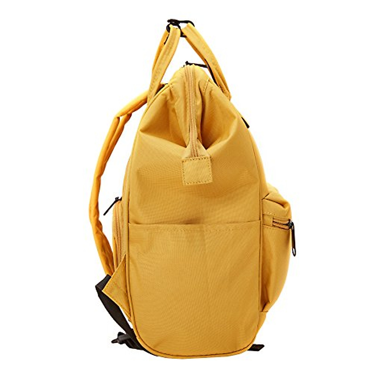 Kah&Kee Polyester Travel Backpack Functional Anti-theft School Laptop for Women Men (Yellow, Large)