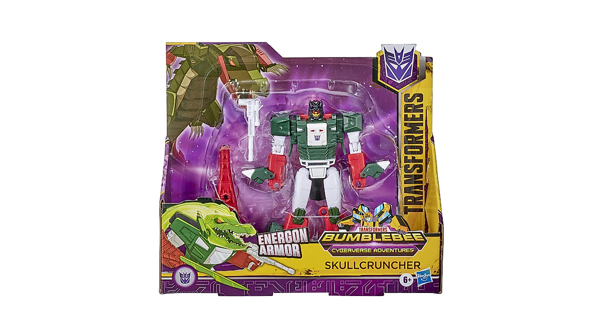 Transformers Bumblebee Skullcruncher Action Figure with Energon Armor