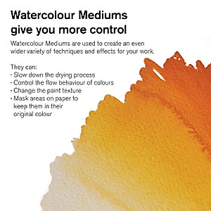 Winsor & Newton Watercolor Medium, Art Masking Fluid, Colourless, 75ml (2.5-oz) bottle