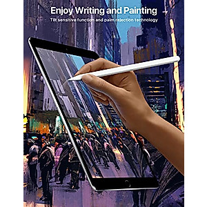 iPad Pencil 2nd Generation with Magnetic Wireless Charging, Same as Apple Pencil 2nd Generation,Stylus Pen Compatible with iPad Pro 11 in 1/2/3/4, iPad Pro 12.9 in 3/4/5/6, iPad Air 4/5, iPad Mini 6