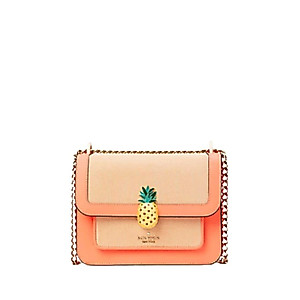 Kate Spade Remi Pineapple Colada Flap Chain Crossbody Melon Ball