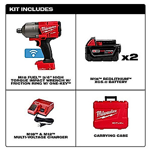 Impact Wrench,Cordless,Compact,18VDC