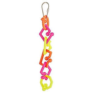 You & Me Silly Links Chewing Assorted Bird Toy, Small