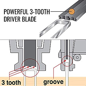 MAX USA CORP Superstapler TA551B/16-11 7/16" Medium Crown Stapler up to 2"
