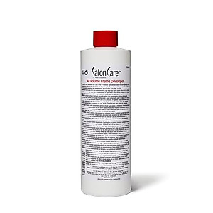 Salon Care 40 Volume Creme Developer, Strong Lift Formula, Easy to Handle Cream Consistency, Can Be Used as a Bleach Booster, 32 Ounce