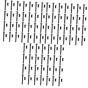 180 Pcs Screw for Case Fan Case Fan Screw Kit Flat Case Fan Screw