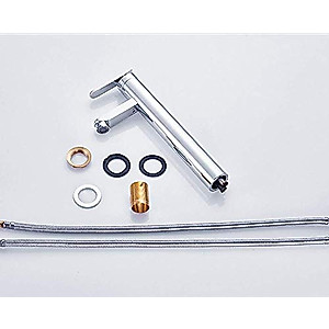 KNKQZXVDF -Taps,29Cm Stainless Steel Elevated Platform Faucet Bathroom Hot and Cold Basin Water Tap Modern Creative Home Kitchen Basin Faucets Bathtub Bath Mixer Tap