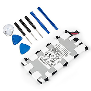 REYTRIC SP4960C3B Battery Tablet Replacement Compatible for Galaxy Tab 2 7.0 GT-P3110 GT-P3100 GT-P3113 GT-P6200 GT-P6201 GT-P6208 with Tools 3.7V 4000MAH