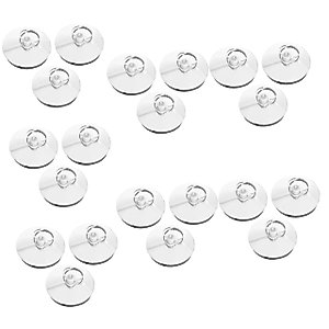 jojofuny 21 Pcs Sink Stopper Hard Case with Foam Kitchen Hole Cover Bathtub Stopper Bath Tub Drain Plug Roofing Torch Kitchen Drains Stopper Bathtub Plug Wooden Barrel Stainless Steel