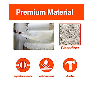 10 pcs Driveway Reflective Markers - 48 inch Snow Stakes with Highly Visible Reflective Tape, 1/4 inch Dia Snow Pole Stake for Parking, Home, Road