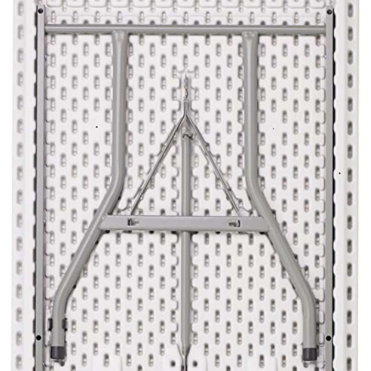 Flash Furniture 8-Foot Granite White Plastic Folding Table